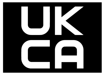UKCA Label Black Self Adhesive Label - Marking Products