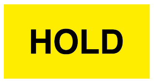 Yellow Hold Self Adhesive Label - Quality Control